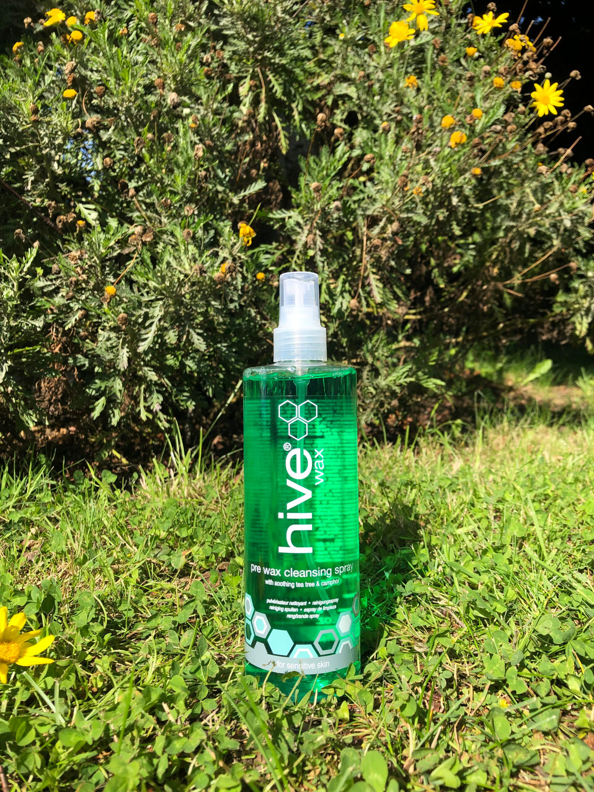 Hive Pre Wax Cleansing Spray with Tea Tree & Camphor - Bomar Aromatherapy