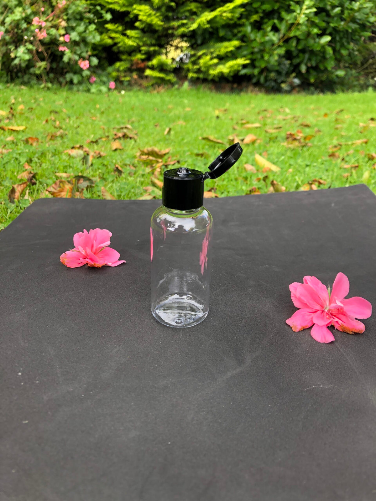 50 ml Clear Plastic bottle - Bomar Aromatherapy