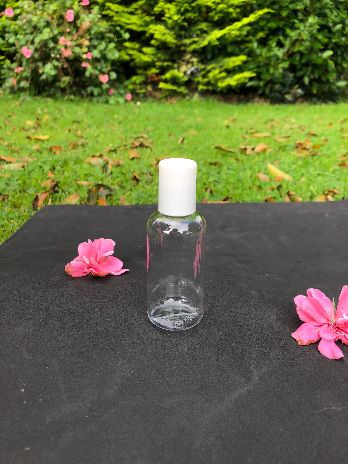 50 ml Clear Plastic bottle - Bomar Aromatherapy