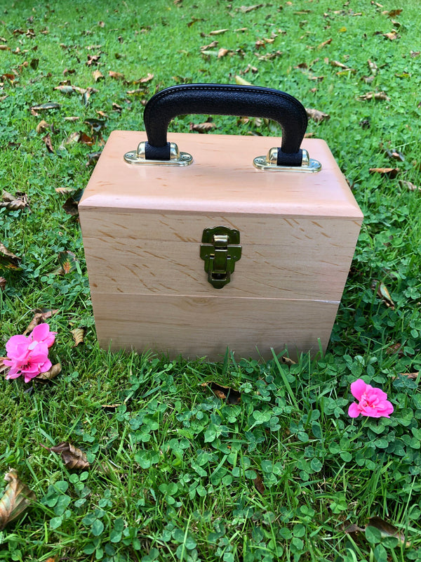 Student Aromatherapy Box/ Small practitioner Box with Handle - Bomar ...