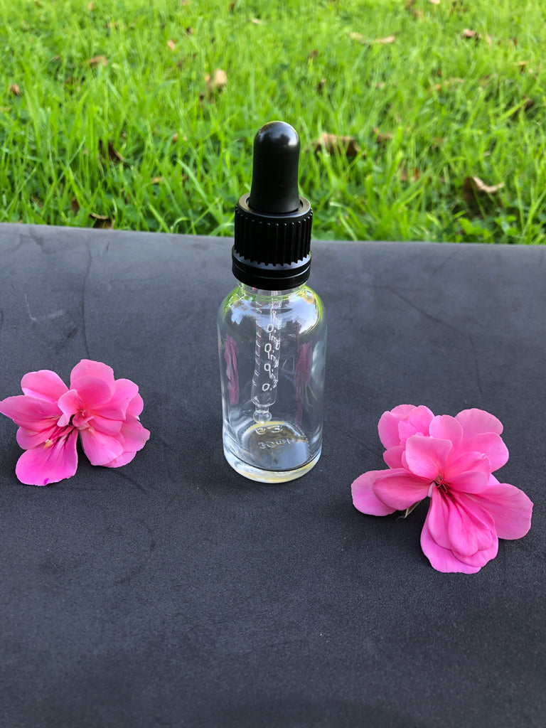Glass Bottle Dropper — Bomar Aromatherapy